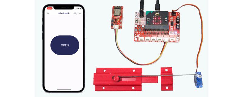 Iot Based Door Lock Using Microbit And Blynk